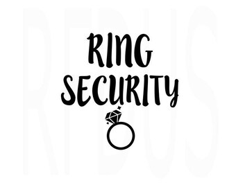 Ring security decal | Etsy