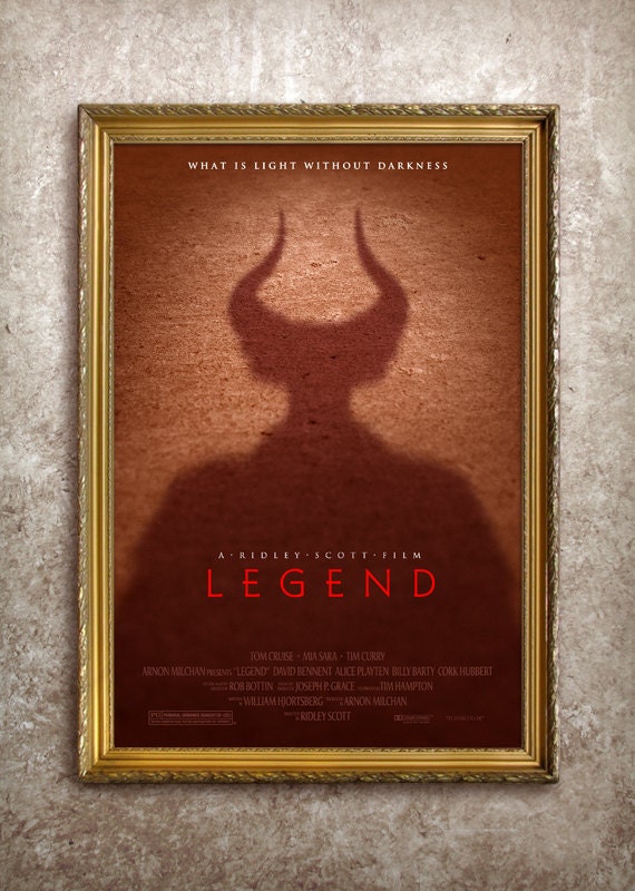 Legend Theatrical Size Movie Poster