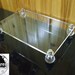 Rectangular Square Clear Acrylic Riser Stand Display Shelf