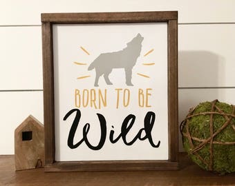 Born to be wild | Etsy