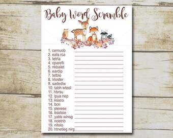 Animal baby shower | Etsy