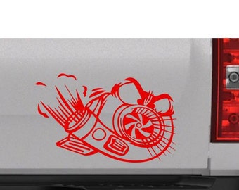 Turbo decal | Etsy