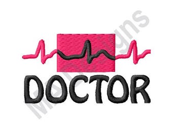 Doctor embroidery | Etsy
