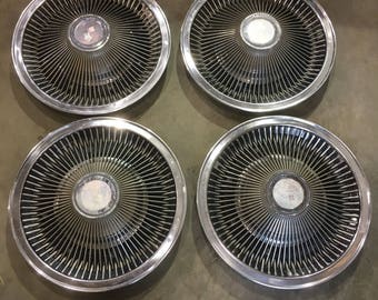 Vintage hubcaps | Etsy