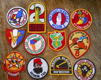 Boy scout patches | Etsy