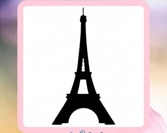 Eiffel tower stencil | Etsy