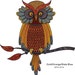 Wise Owl Wall Sticker Decal