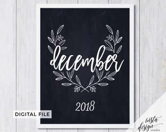 Rustic calendar | Etsy