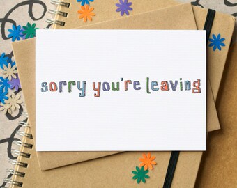 Leaving present | Etsy