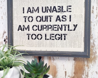 Funny office sign | Etsy