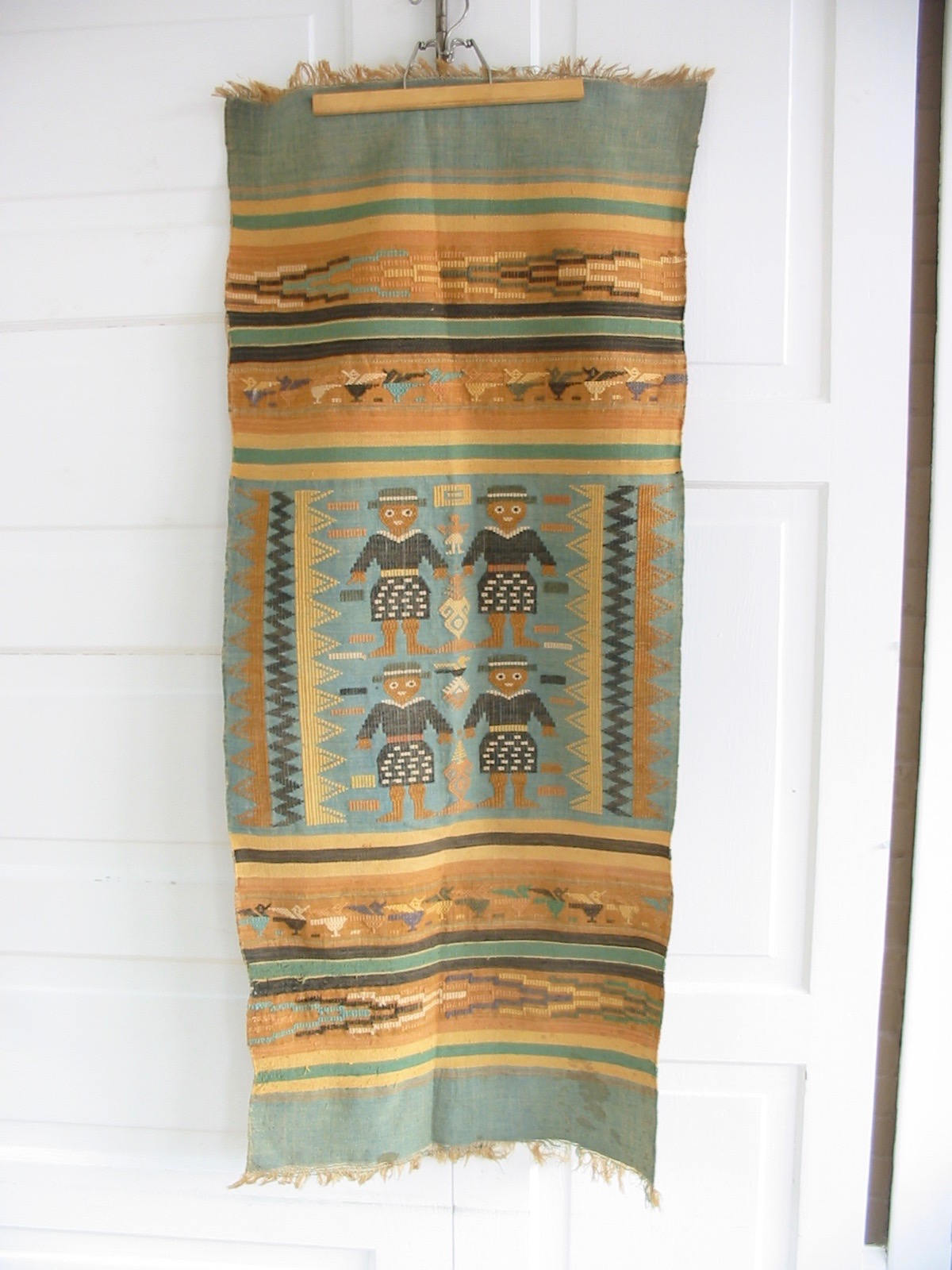 Vintage Native American Wall Hanging Boho Decor Bohemian