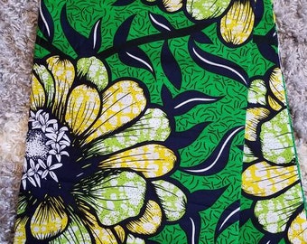 Green african fabric | Etsy