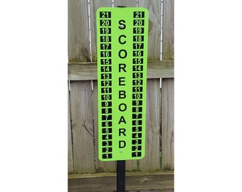 Cornhole scoreboard | Etsy