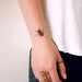 Bumbelbee temporary tattoo / small bumbelbee tattoo