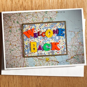 Welcome back card | Etsy