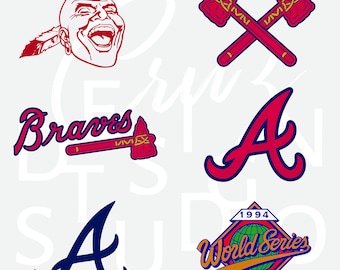 Atlanta braves art | Etsy