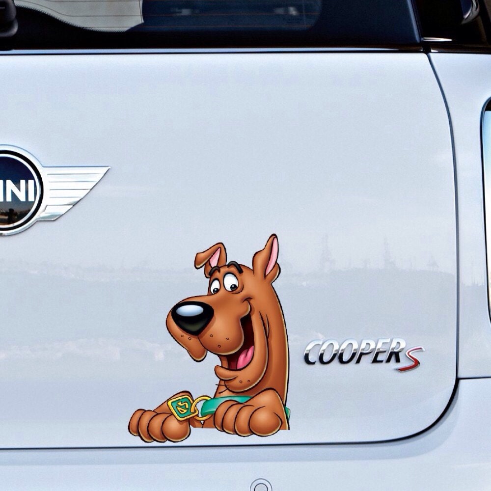 Scooby Doo Full Colour Vinyl Decal Window Sticker Car Bumper