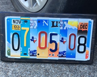 BOYS ONLY License Plate Sign Boys Gift For Him Boys Room