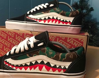 Bape vans | Etsy