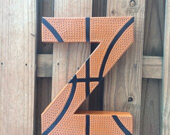 Basketball letters | Etsy