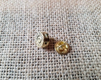 Handmade Spent Bullet Tie Tack Bullet Hat Pin Bullet Lapel Pin