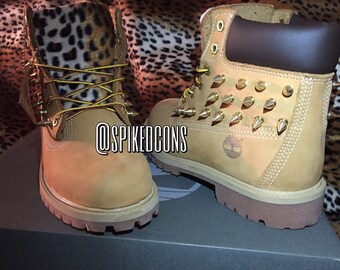 Custom timberlands | Etsy