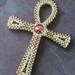 Beading pattern 'Ankh' DIY CRAW seedbead Swarovski
