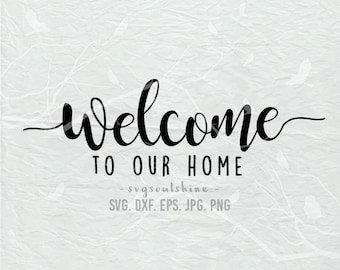 Welcome to our home | Etsy