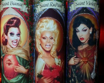 Bianca Del Rio of Drag Race Queens Celebrity Saint Prayer