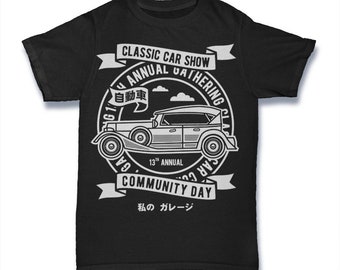 Car show t shirt | Etsy
