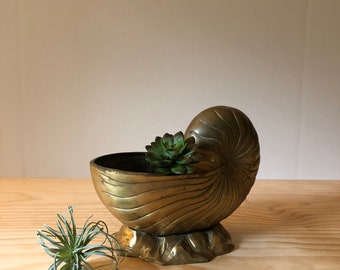 Nautilus planter | Etsy