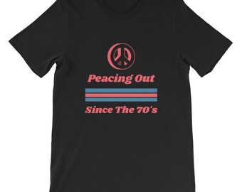 Peace Out Vinyl Decal Sticker