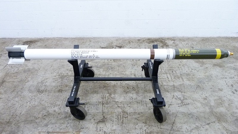 inert Zuni 5-inch ATAP Mk71 WAFAR rocket missile Air-to-Air