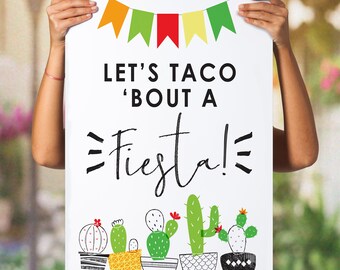 Taco poster | Etsy