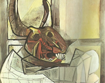 Picasso stier | Etsy