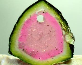 Watermelon tourmaline | Etsy