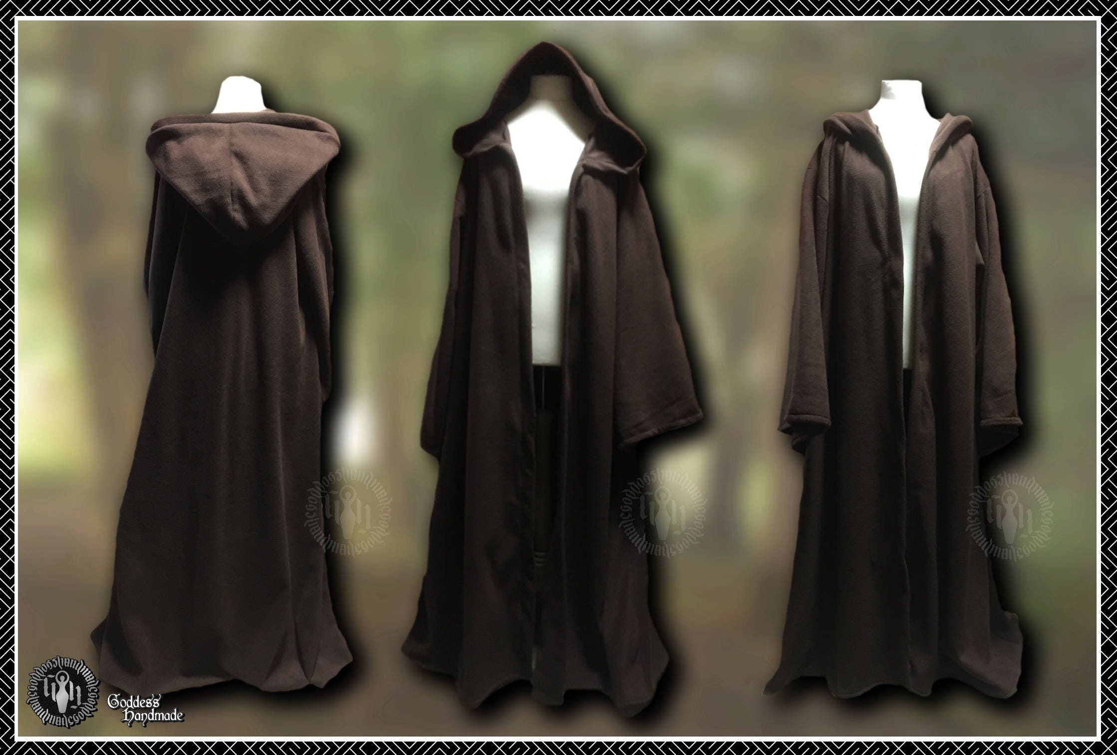 Monks robes Ritual Robes Witch Druid Pagan space knight