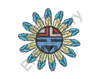 Native sun design | Etsy