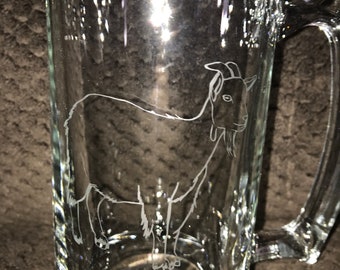Glass goat | Etsy