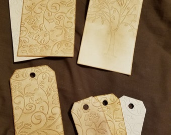 500 embossed hang tags custom hang tags Embossed Tags