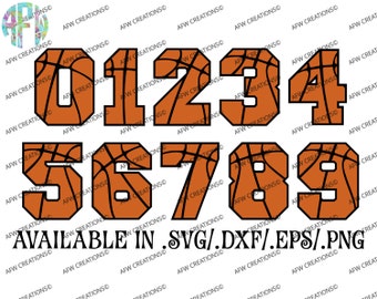Basketball font | Etsy