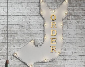 Led word lights | Etsy