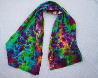 Tie dye scarf | Etsy
