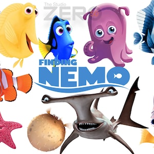 Finding nemo stencil | Etsy