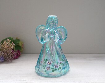 Fenton glass angel | Etsy