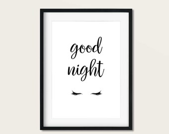 Good night | Etsy
