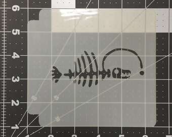 Fish stencil | Etsy