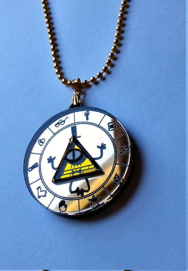 Bill Cipher Containment Necklace