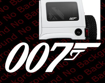 James bond sticker | Etsy