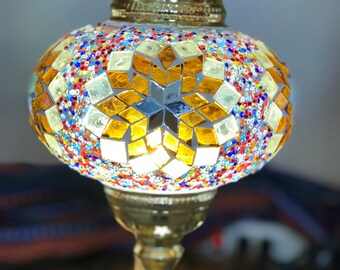 Mosaic lamp | Etsy